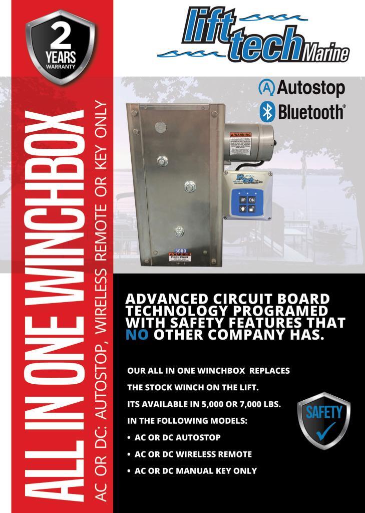 All in One Winch Box - Lift Tech Marine