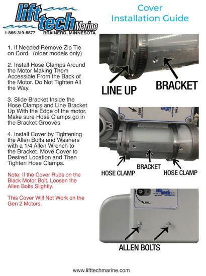 Cover Install - Lift Tech Marine