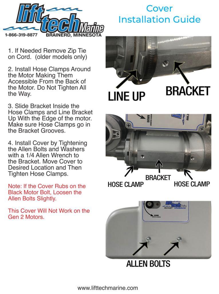 Cover Install - Lift Tech Marine